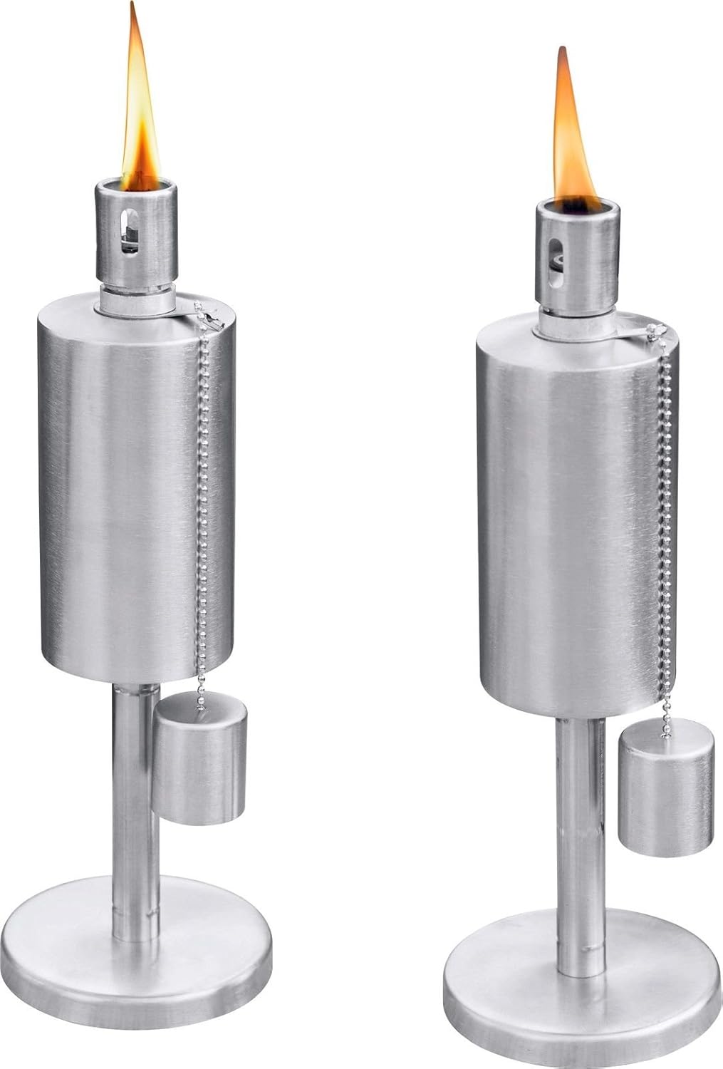 Tabletop Stainless Steel Oil Torch - Set of 2.-La Hacienda: Amazon.co ...