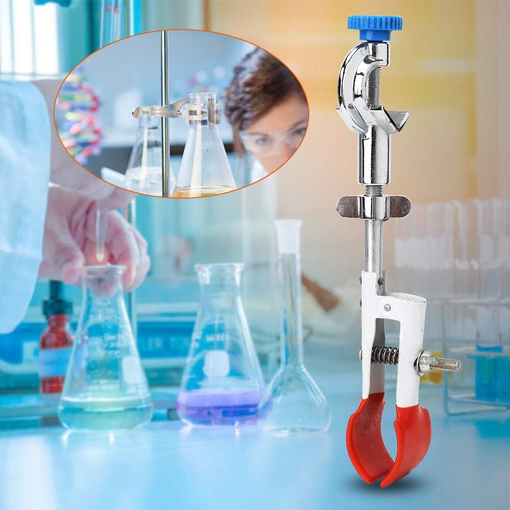 Atyhao Lab Clamp, Universal Flask Clamp Adjustable Lab Dip Flask Clamp ...
