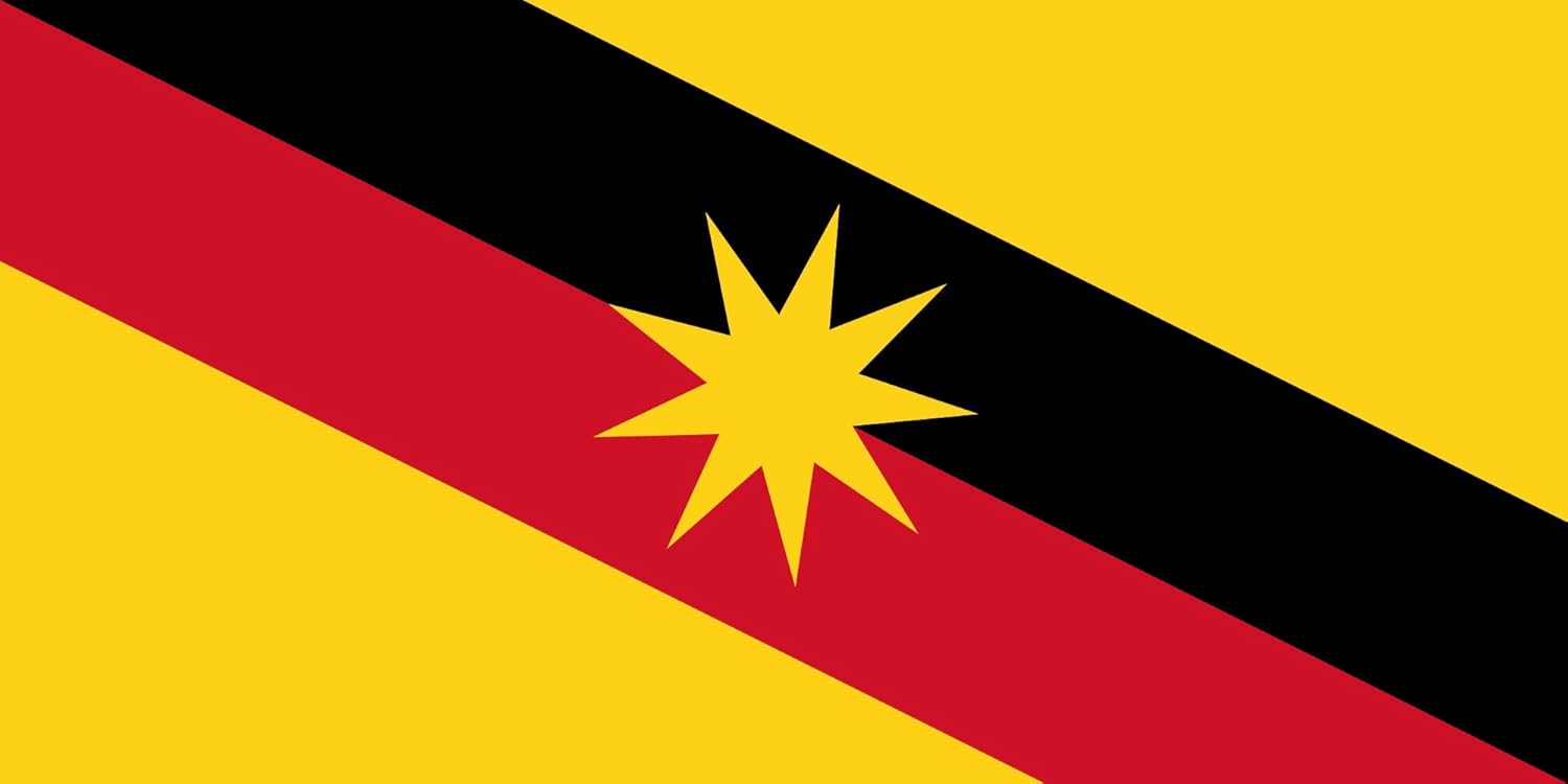 Gambar Bendera Negeri Sarawak Bendera Negeri Sarawak Sarawak Malaysia ...