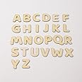 Amazon.com: 400 Pieces Unfinished Wooden Letters 1.3inDIY Made Letters ...