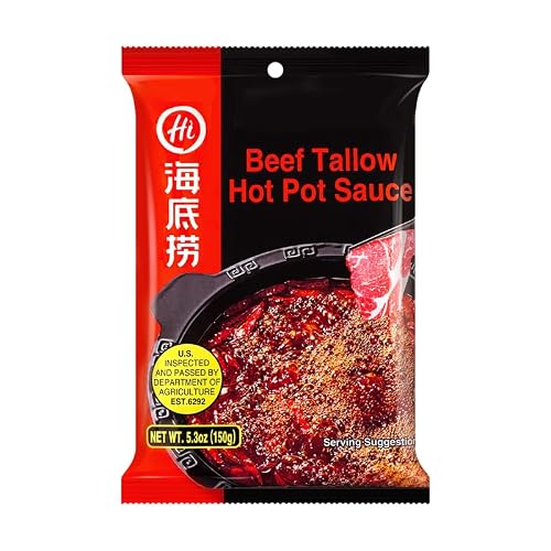 [Pack of 1] Hai Di Lao Spicy Beef Tallow Hotpot / Shabu Sauce 海底捞 ...