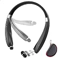 Amazon.com: Foldable Bluetooth Headset, Beartwo Lightweight Retractable ...