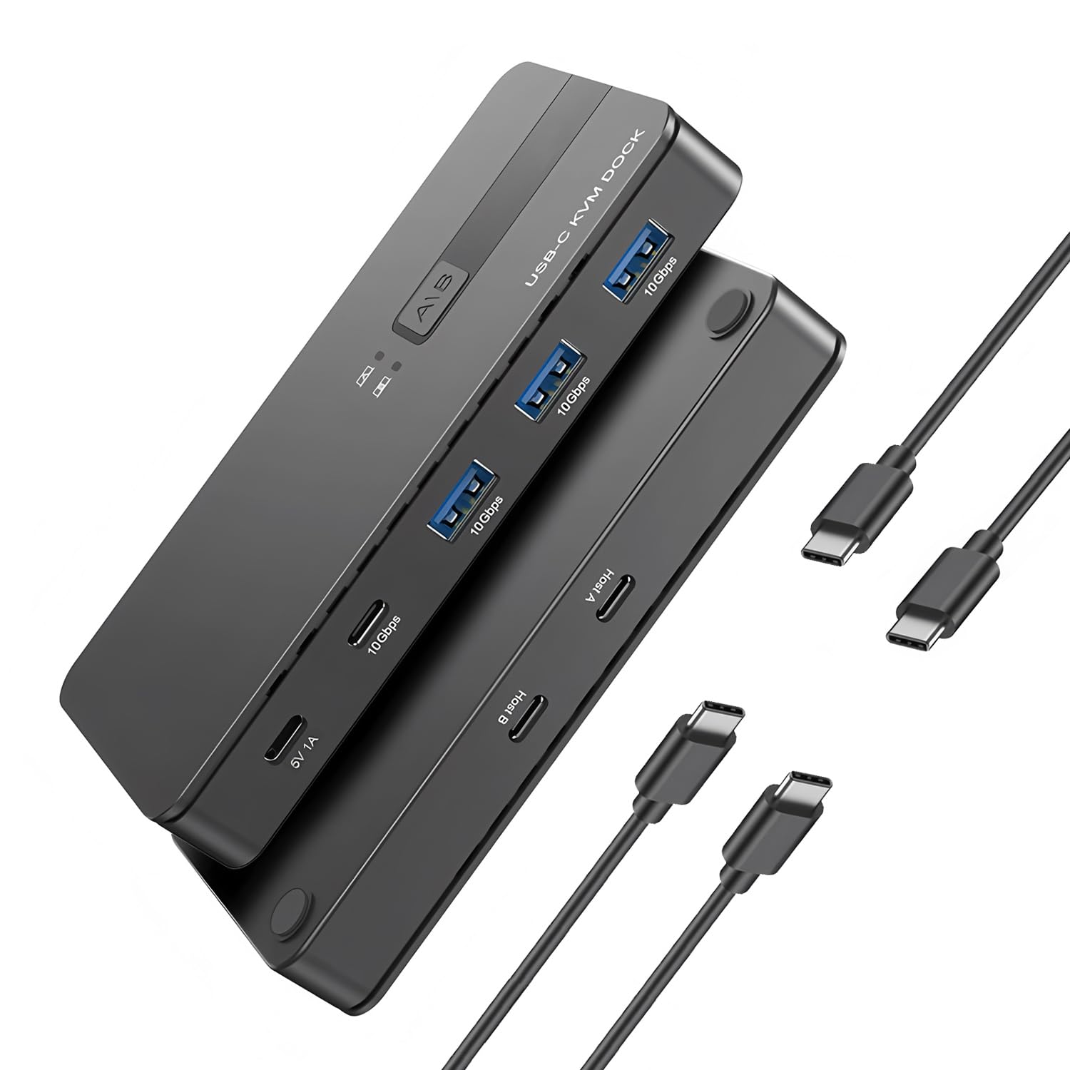 USB C Switch 2 Computers Share USB A &?Devices, 10 Gbps USB 3.2 Switch ...