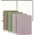 Amazon.com : Glenmal 4 Sets 8.5 x 11 Inches Bound Notebook Customizable ...