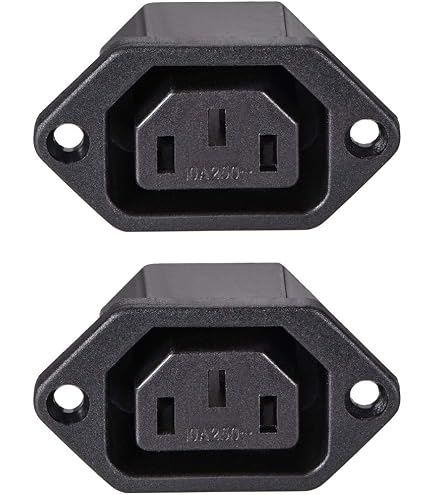 AC 250V 13A Socket 2-Pack Universal Power Socket Outlets - 250V 13A ...