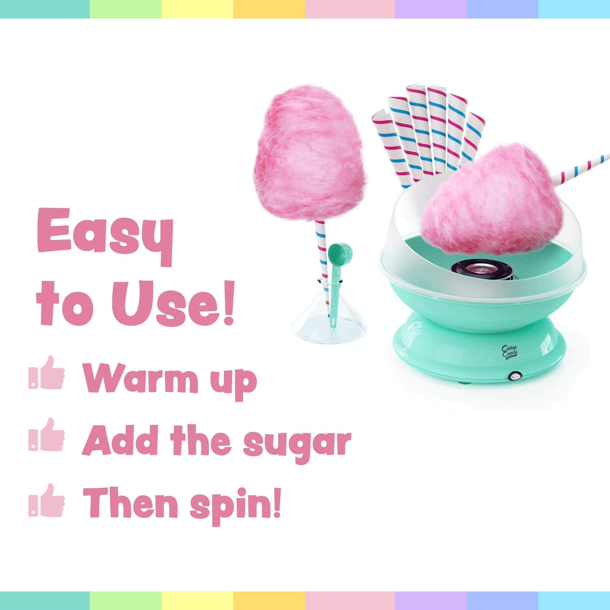 Mua Cotton Candy Express CC1000-S Cotton Candy Machine, Pink. Easy to ...