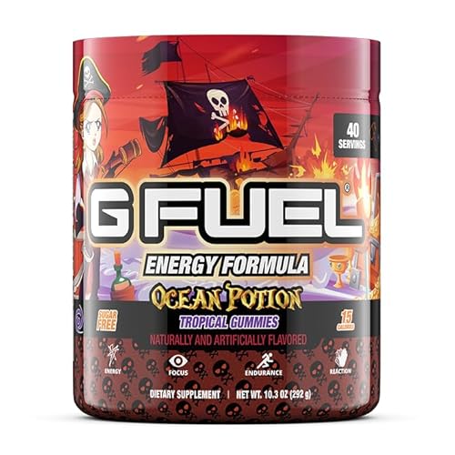 G Fuel Anime Remastered Energy Powder, Sugar Free, Clean Caffeine Focus ...