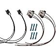 2X Headlight and Turn Signal Bulb Wiring Harness Pigtail Connector Kit ...