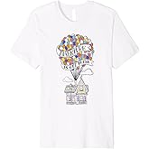 Amazon.com: Disney Pixar Up Adventure Is Out There Flying House Outline ...