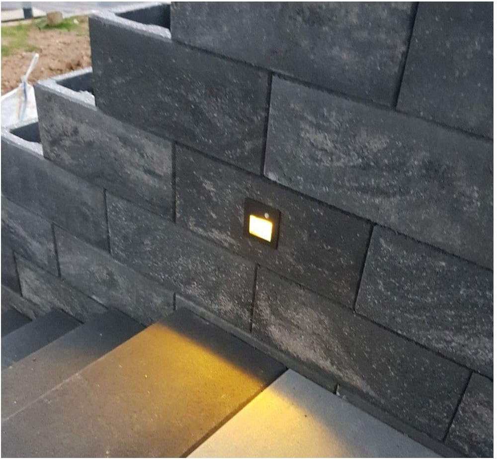 Arotelicht Staircase Light Recessed Wall lamp,3W Stairway Lamp ...