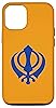 iPhone 12/12 Pro Khanda Sikh Symbol Chakkar Kirpans Chakra Sikhism Sign ...