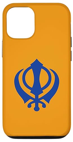 iPhone 12/12 Pro Khanda Sikh Symbol Chakkar Kirpans Chakra Sikhism Sign ...