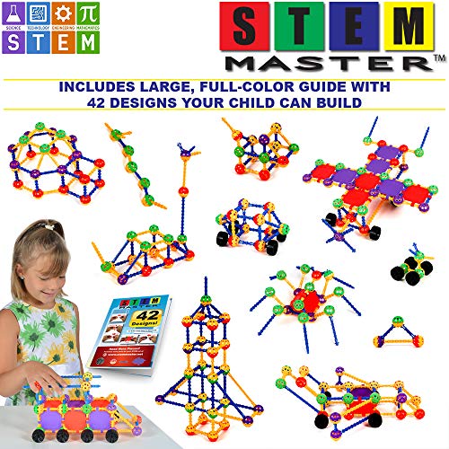 STEM Master 176 Piece STEM Learning Educational Construction Building ...