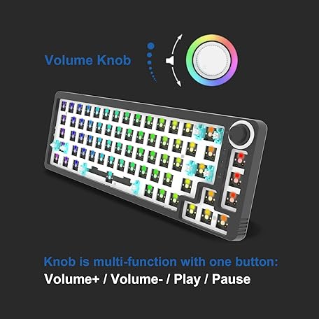 Mua GK GAMAKAY LK67 65% RGB Modular DIY Mechanical Keyboard, 67 Keys ...