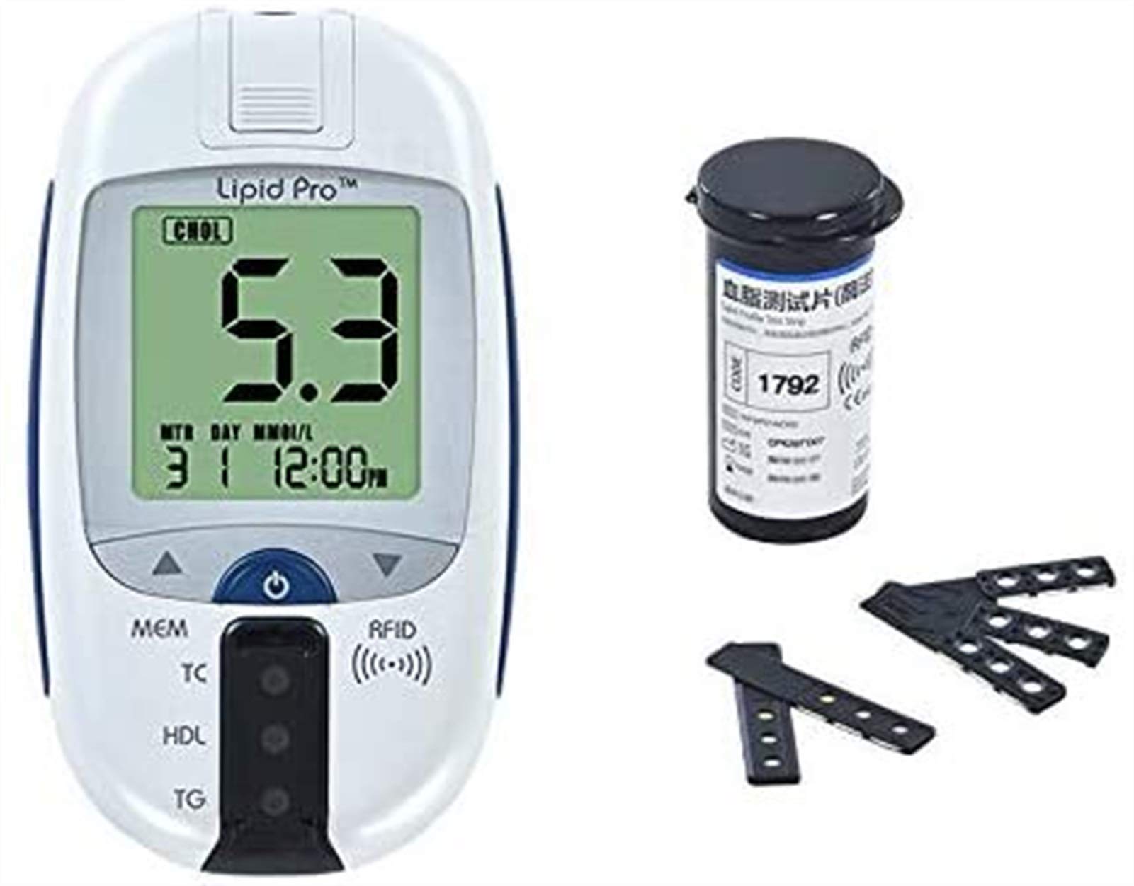 5 In 1 Lipid Test Meter Hdl Ldl Cholesterol Meter | Desertcart INDIA