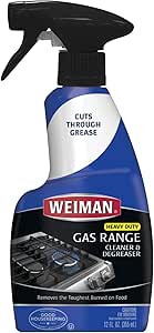 Amazon.com : Weiman Gas Range Cleaner and Degreaser - 12 Ounce ...