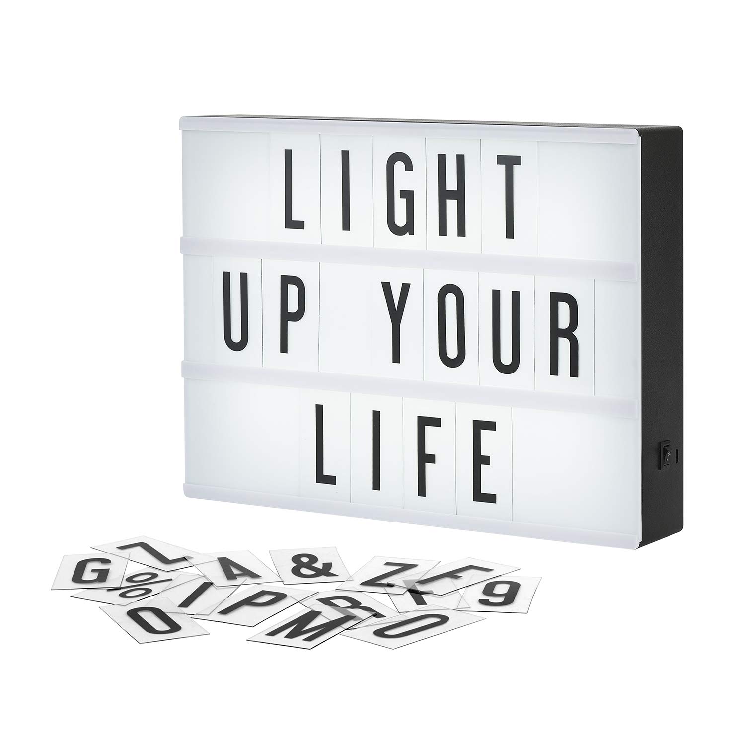Mua My Cinema Lightbox The Original LED Marquee Light Box with 100 ...