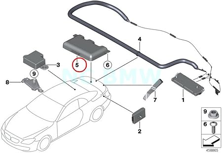 Amazon.com: BMW Genuine Left Multi-Band Antenna: Automotive