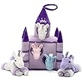 Amazon.com: Unipak 12" Plush Castle - 5 Stuffed Animals in a Castle ...