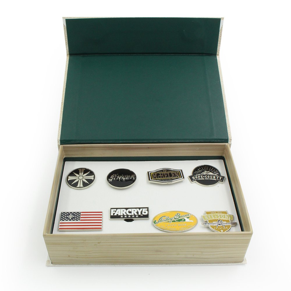 Official Far Cry 5 The Cult Bible Pin Badge Set: Amazon.co.uk: PC ...