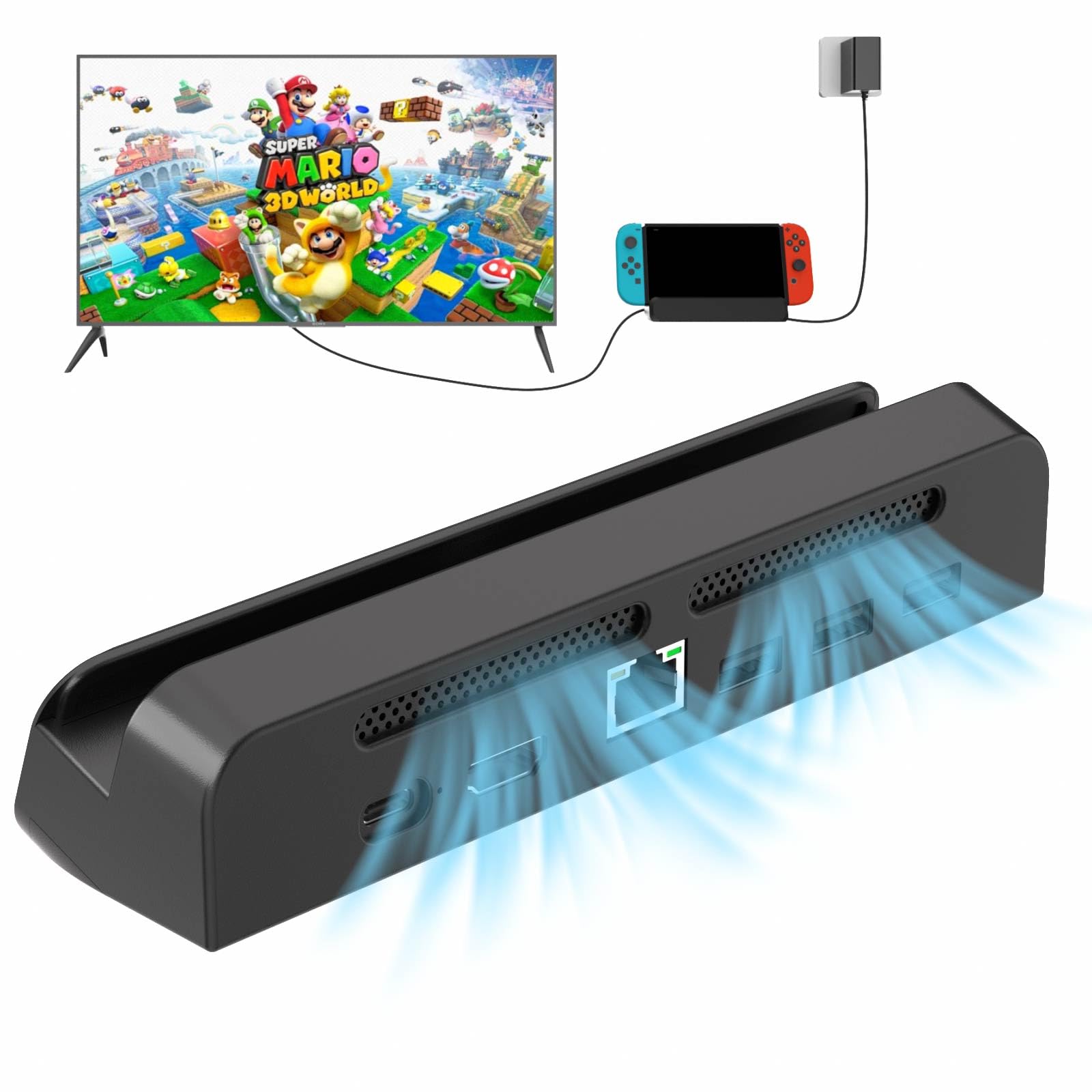Mua Dock for Nintendo Switch OLED Docking Station Doc for TV, Portable ...