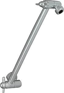 Delta Faucet 10-inch Adjustable Extension Shower Arm for Shower Heads ...