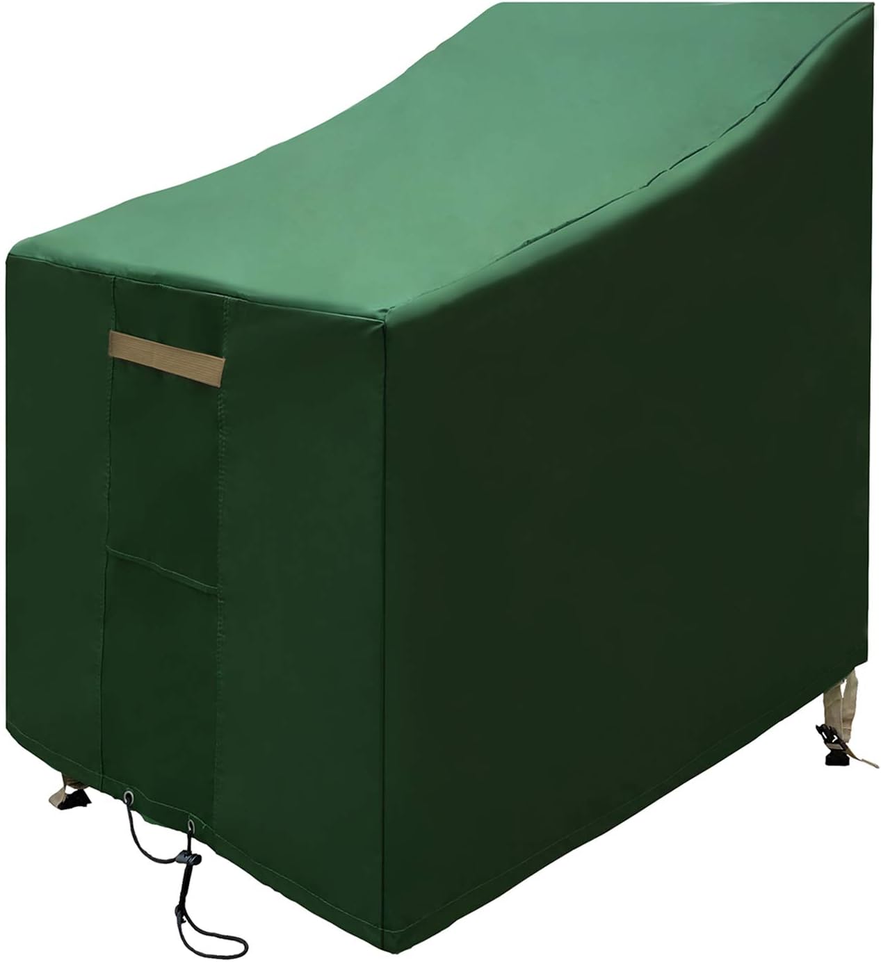 Amazon.com: YHCGRE High Back Patio Chair Covers Green Heavy Duty ...
