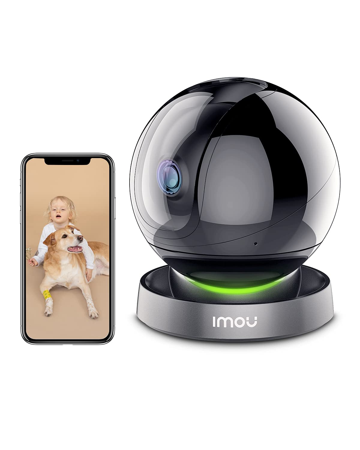 Mua Imou Home Security Camera, 2.5K Indoor Camera Pan/Tilt, Plug-in ...