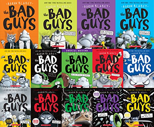 Amazon - Bad Guys Book Series 1-14: Aaron Blabey: 9781338755374: Books
