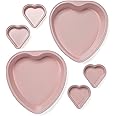Amazon.com: Paris Hilton Heart Shaped Bakeware Set, 6-Piece: Home & Kitchen