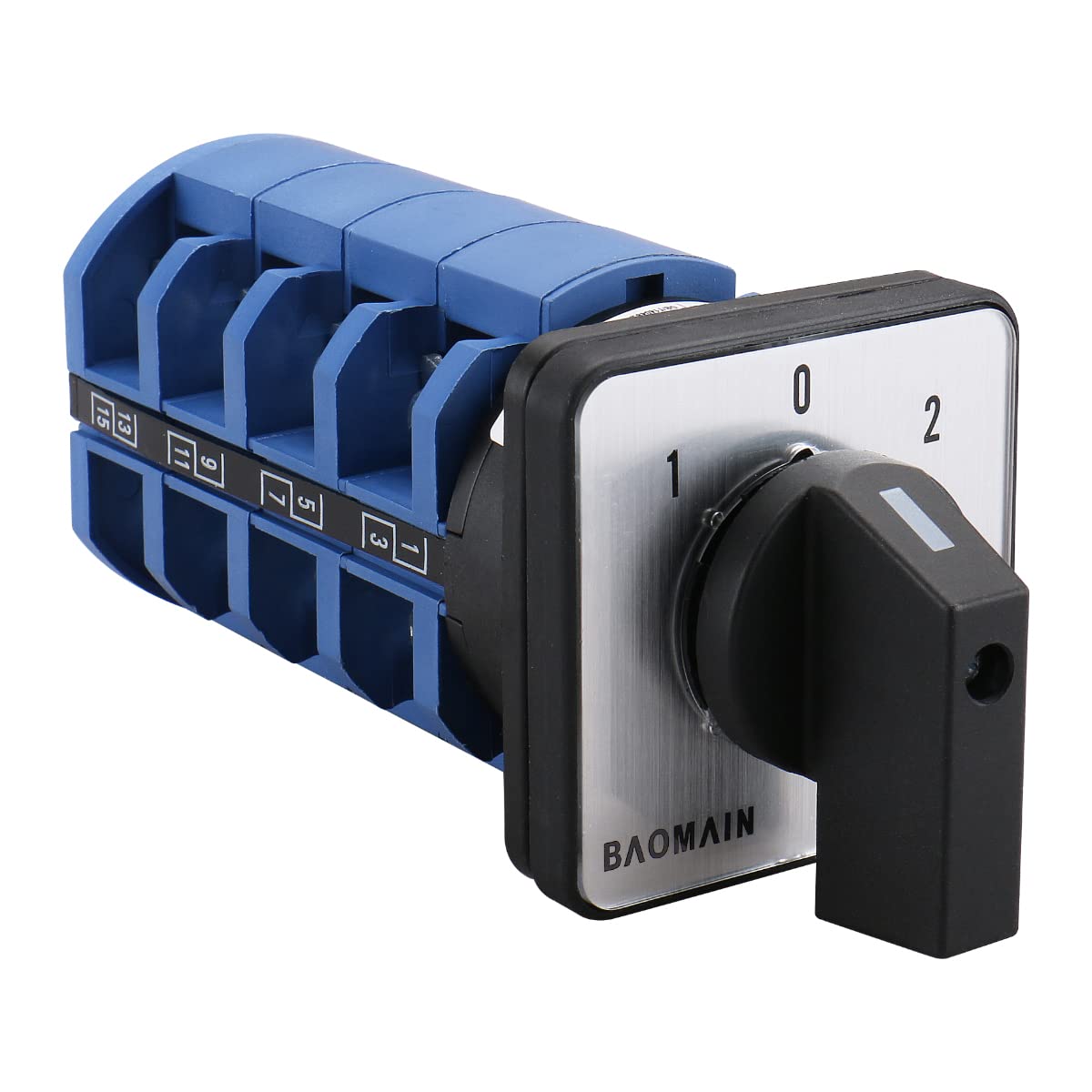 3 Position Rotary Switch Baomain Rotary Selector Cam Changeover Switch ...