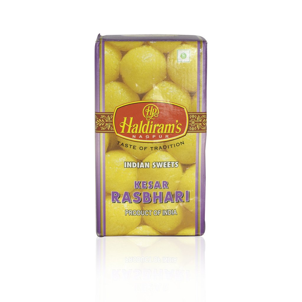 Haldirams Indian Sweets - Kesar Rashbari, 500g Box: Amazon.in