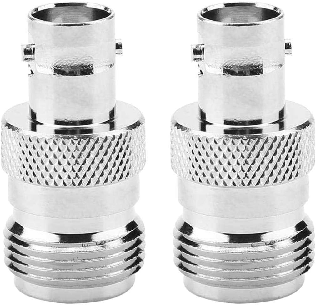 LAQI 2Pcs Type N to BNC Adapter Test Converter Type N Female to BNC ...