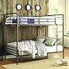 Amazon.com: Kid's Bunk Bed Frame Wrought Iron Cast Metal Vintage ...