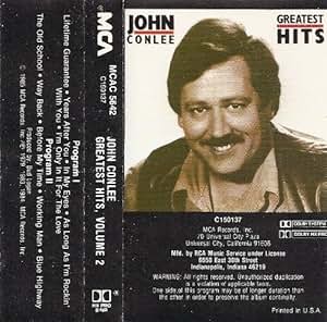 John Conlee - Greatest Hits, Volume 2 - Amazon.com Music