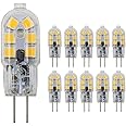 G4 LED Light Bulbs G4 Bi-Pin Base 1.5W (20W Halogen Bulb Equivalent) 12V Warm White 3000K LED ...