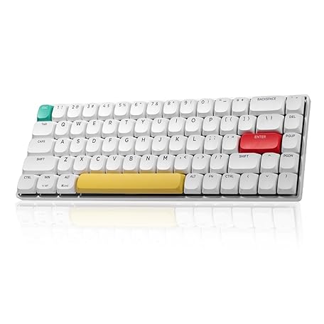 Mua 68 Key Low-Profile Mechanical Keyboard, Supports Multiple Devices ...