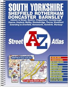 South Yorkshire Street Atlas (A-Z Street Atlas): Amazon.co.uk ...