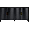 Amazon.com - LUMISOL Sideboard Storage Cabinet with Large Door for ...