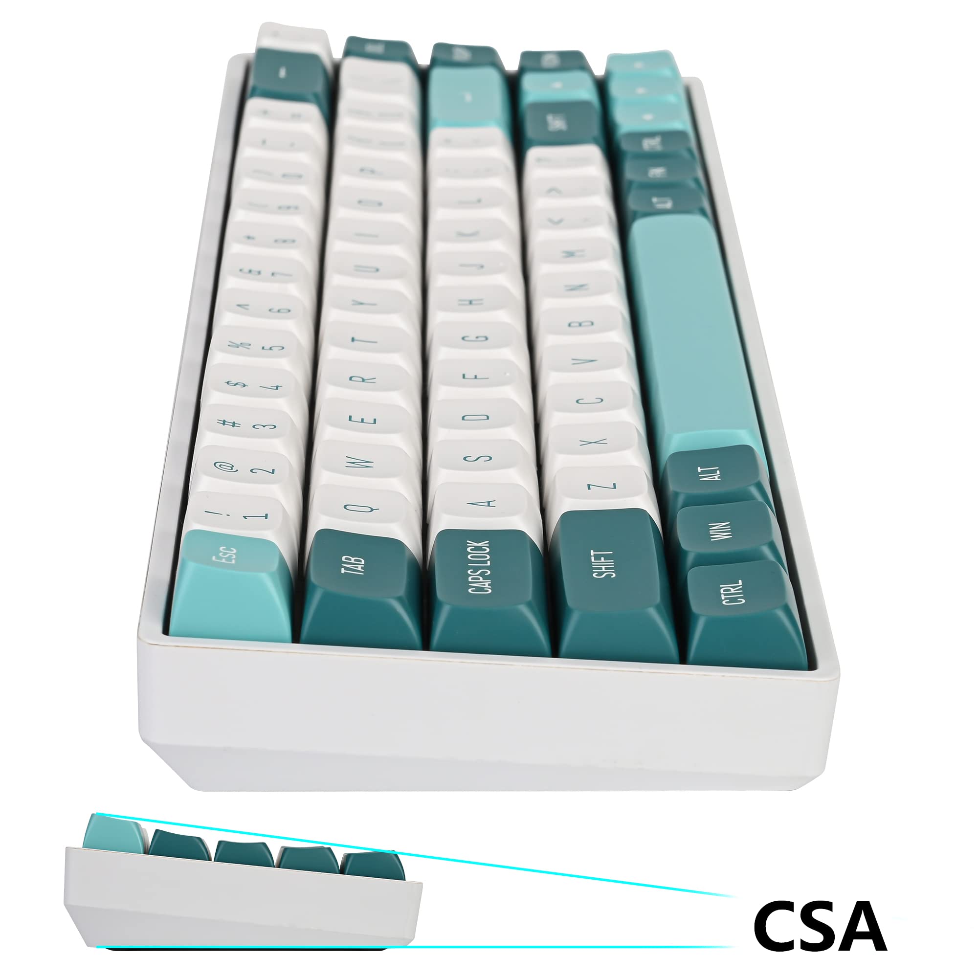 Mua GTSP 163 Keys CSA Profile PBT Keycaps Set with 7U Spacebar, Double ...