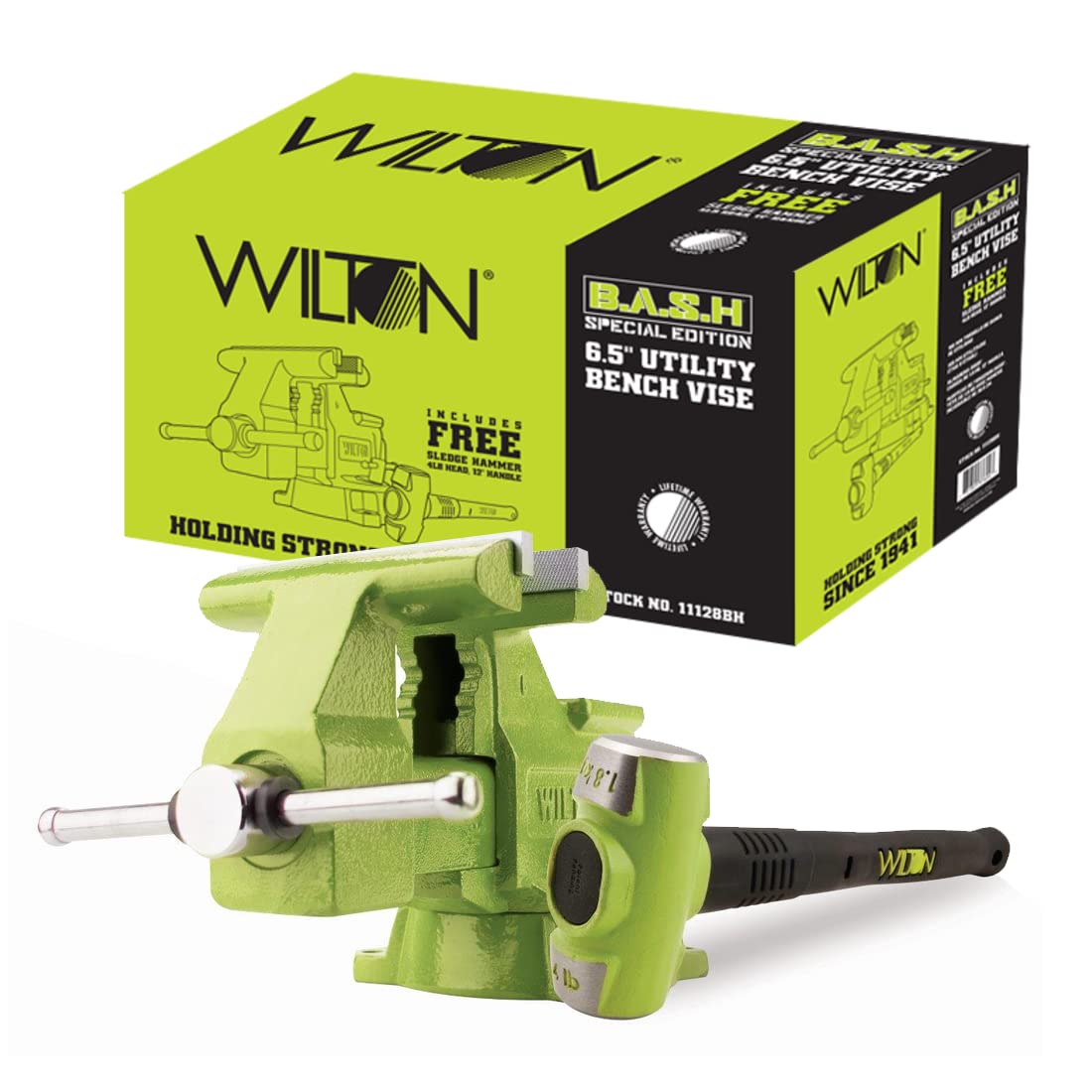 Wilton Special Edition B.A.S.H 6-1/2" Utility Vise and 4 lb. Sledge ...