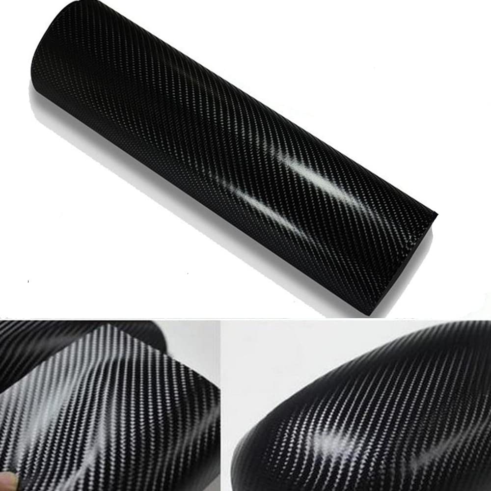 Mua DIYAH 4D Black Carbon Fiber Vinyl Wrap Sticker with Air Release ...
