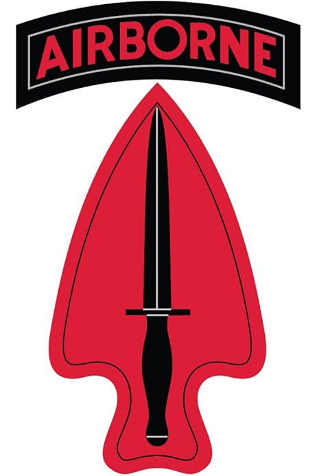 Us Army Special Forces Patch Airborne Tab Ocp W