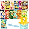Rare Saturday Asian Chips Mystery Variety - Exotic Potato Chips Asia (4 ...