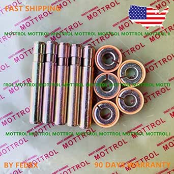 Amazon.com: 5 9J2308 Pins 5 8E6259 Retainer FITS Caterpillar CAT Teeth ...