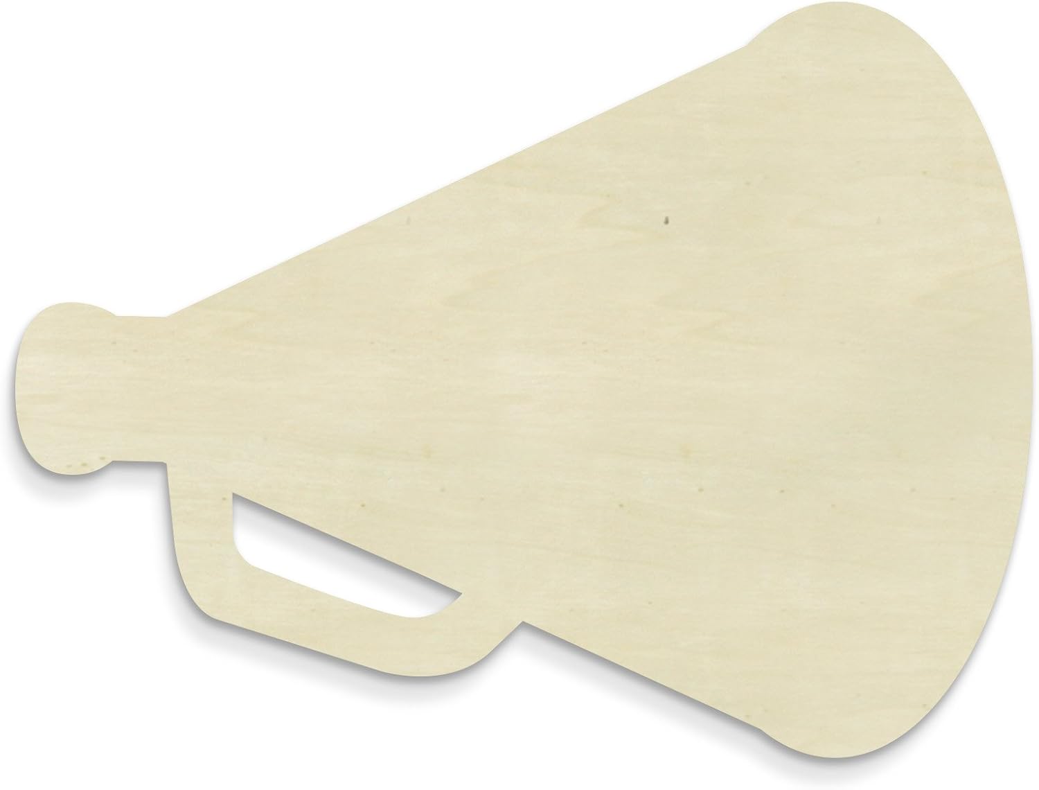 Amazon.com: UNFINISHEDWOODCO Megaphone Wood Cut Outs, 18-Inch