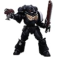 Amazon.com: HiPlay JOYTOY Warhammer 40,000 1/18 Space Marines Black ...
