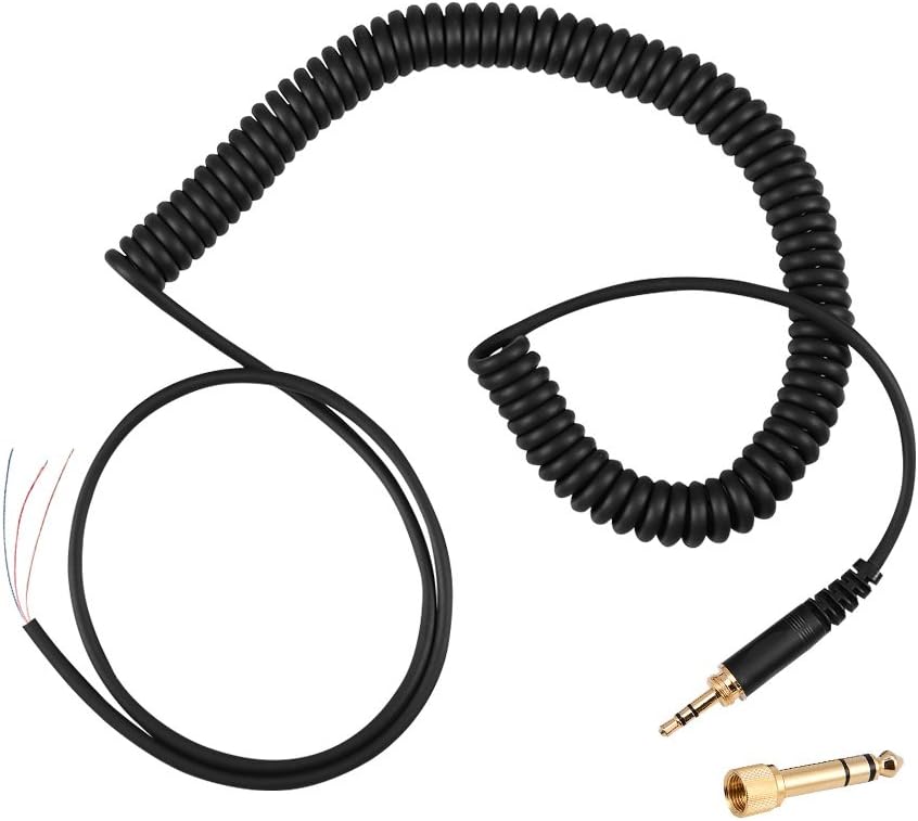 Amazon.com: Hakeeta Coiled Audio Cable for Beyerdynamic DT 770/ 770Pro ...