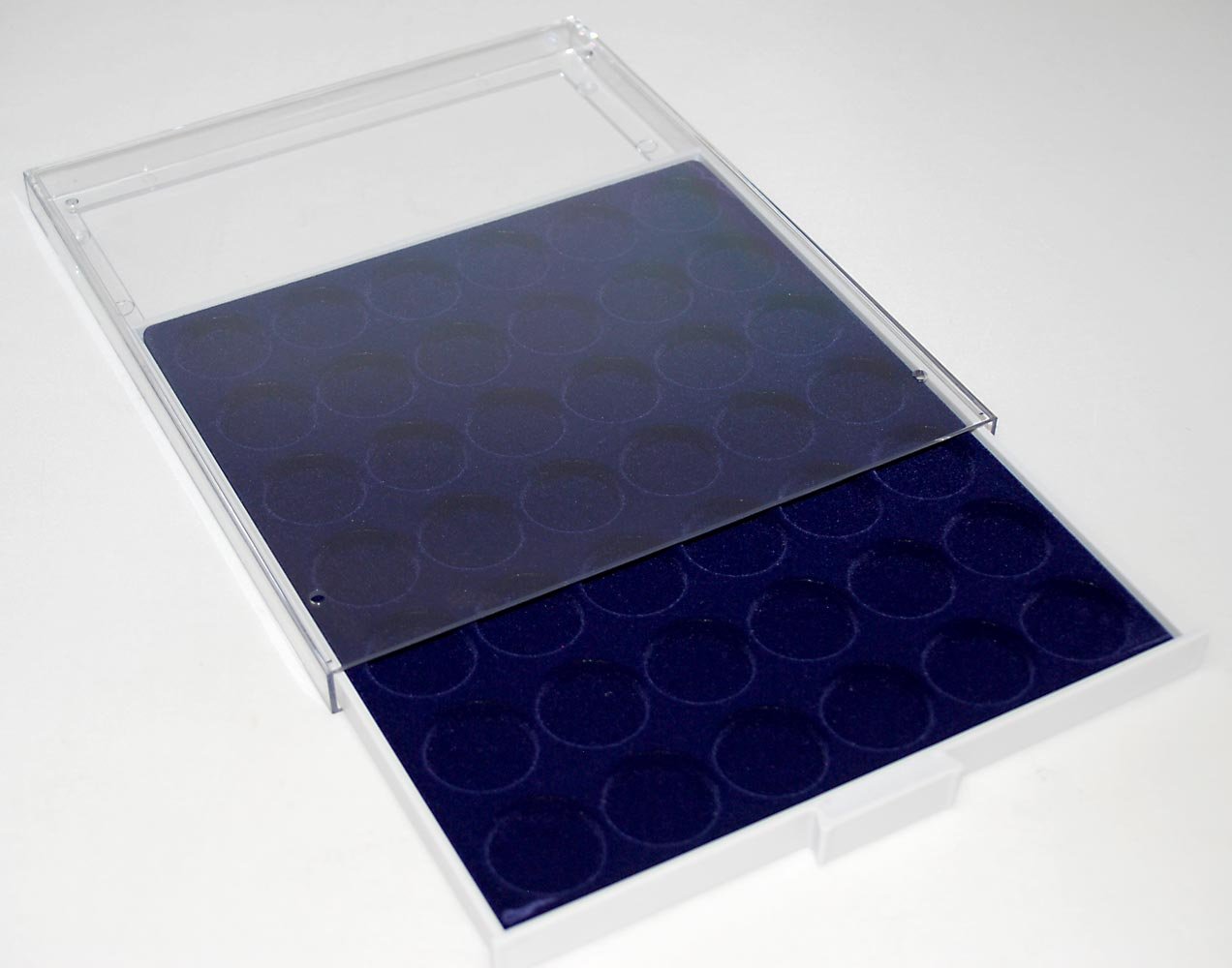 Prophila coin box gray 42 round compartments for 2-Euro-coins in ...