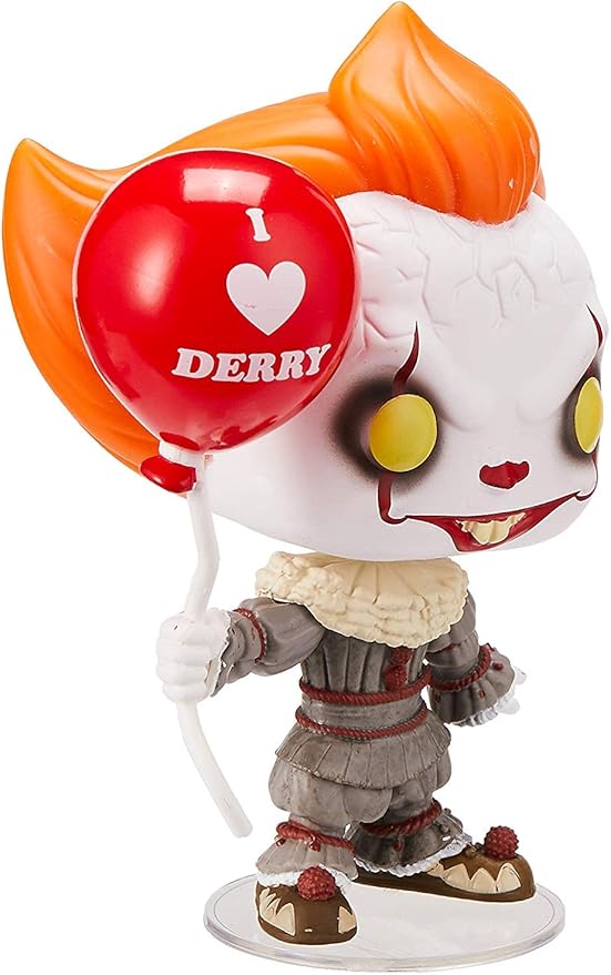 FunKo Pop! Movies: It 2 - Pennywise with Balloon, Multicolor, Action ...